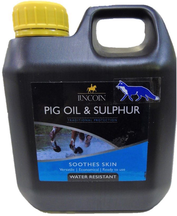Lincoln Pig Oil and Sulphur Mix for Horses - Tally Ho Farm Ltd