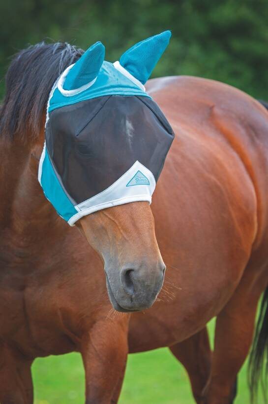 Shires Fly Guard Pro Fine Mesh Fly Mask - Fly Masks / Veils / Hoods ...