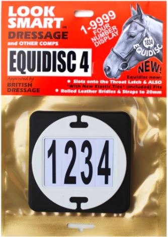 Equidisc Bridle Number Holders - Shows & Competition - Tally Ho Farm Ltd