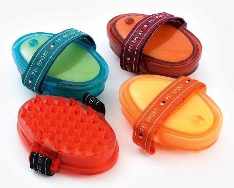 Premier Equine Curry Comb with Integrated Sponge - Grooming - Tally Ho ...