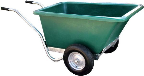 Twin wheel wheelbarrow store