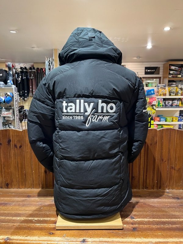 Tally Ho Farm Men's Waterproof Jacket Black - Rider - Tally Ho Farm Ltd