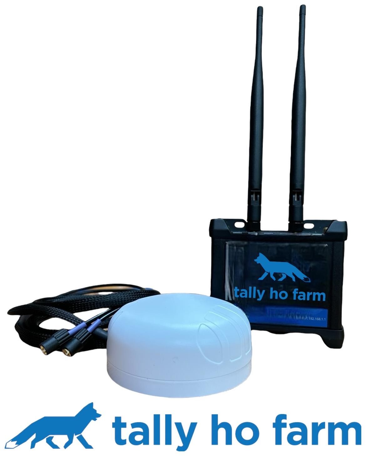 Mobile Data Router and Antenna - Tally Ho Farm Ltd