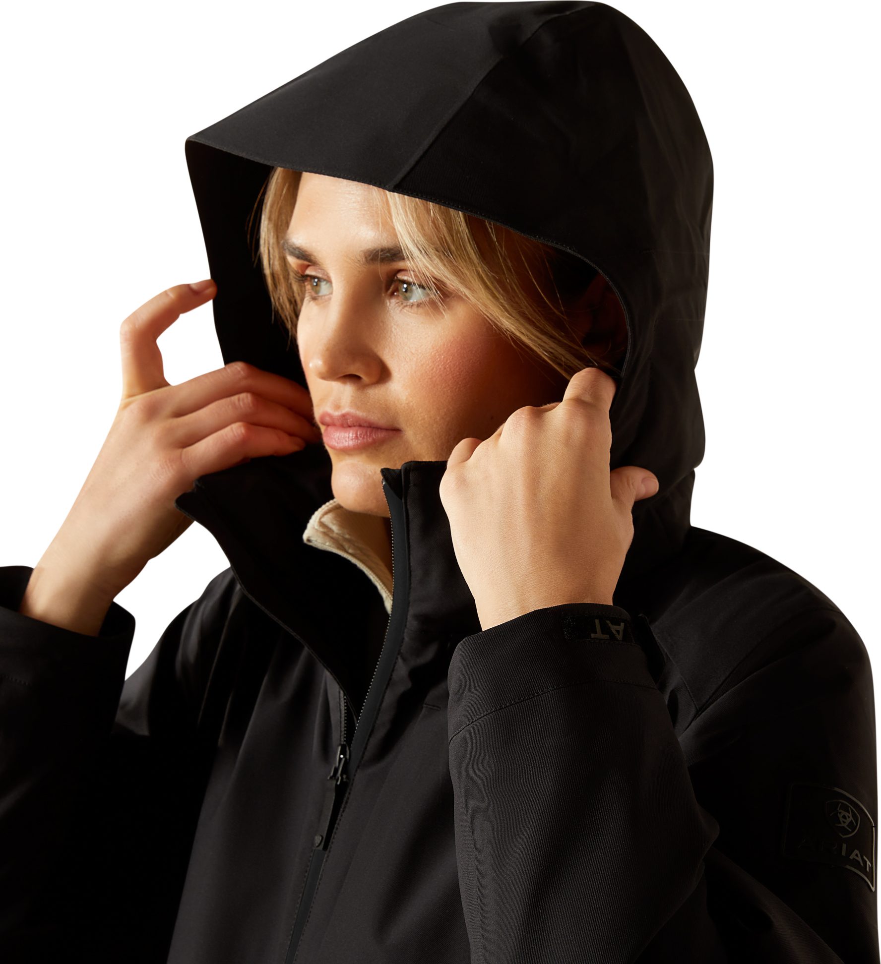 Ariat Women's Outer Banks Waterproof Jacket Black - Rider - Tally Ho ...